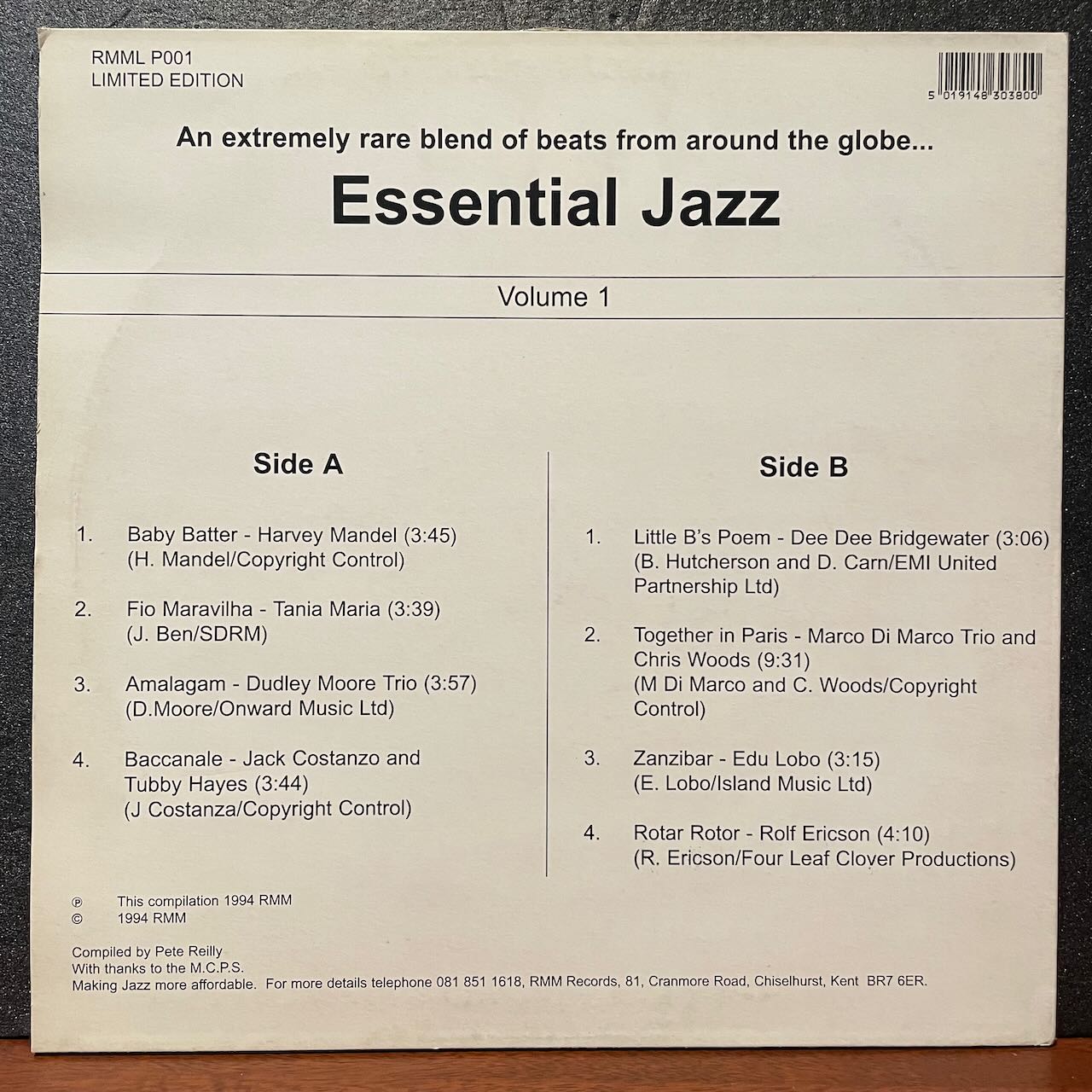 ESSENTIAL JAZZ VOLUME 1/V.A/中古レコード通販 SOUL CLAP（ソウルクラップ）