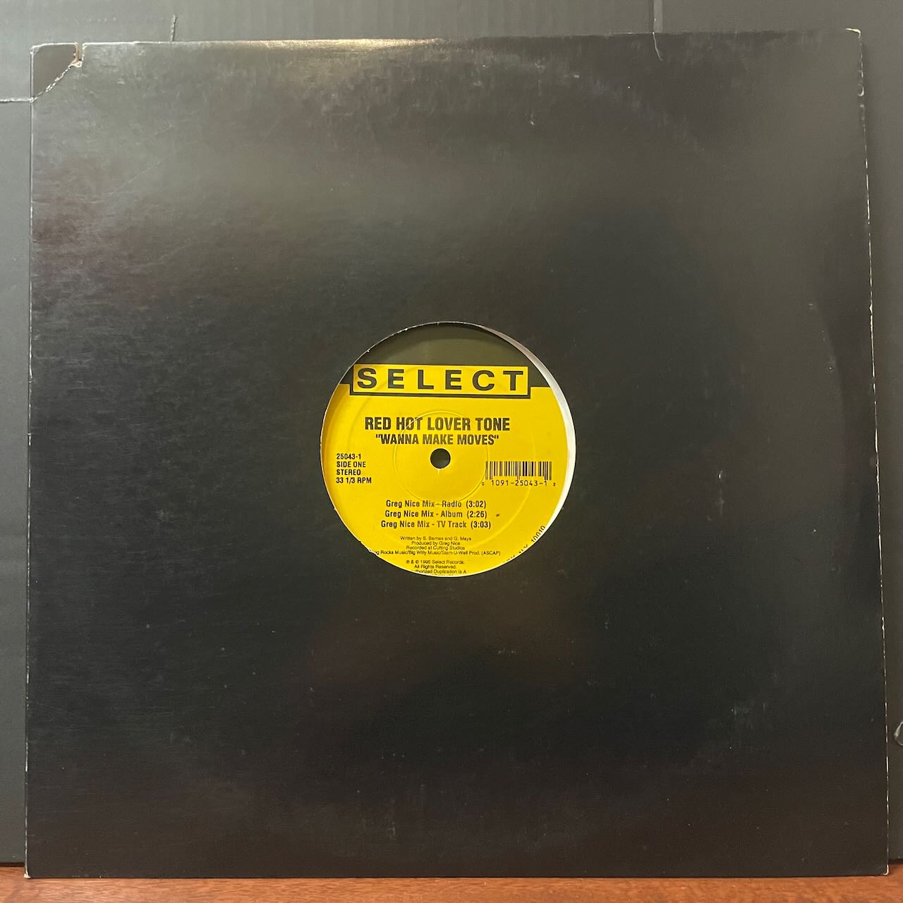 WANNA MAKE MOVES/RED HOT LOVER TONE/中古レコード通販 SOUL CLAP（ソウルクラップ）